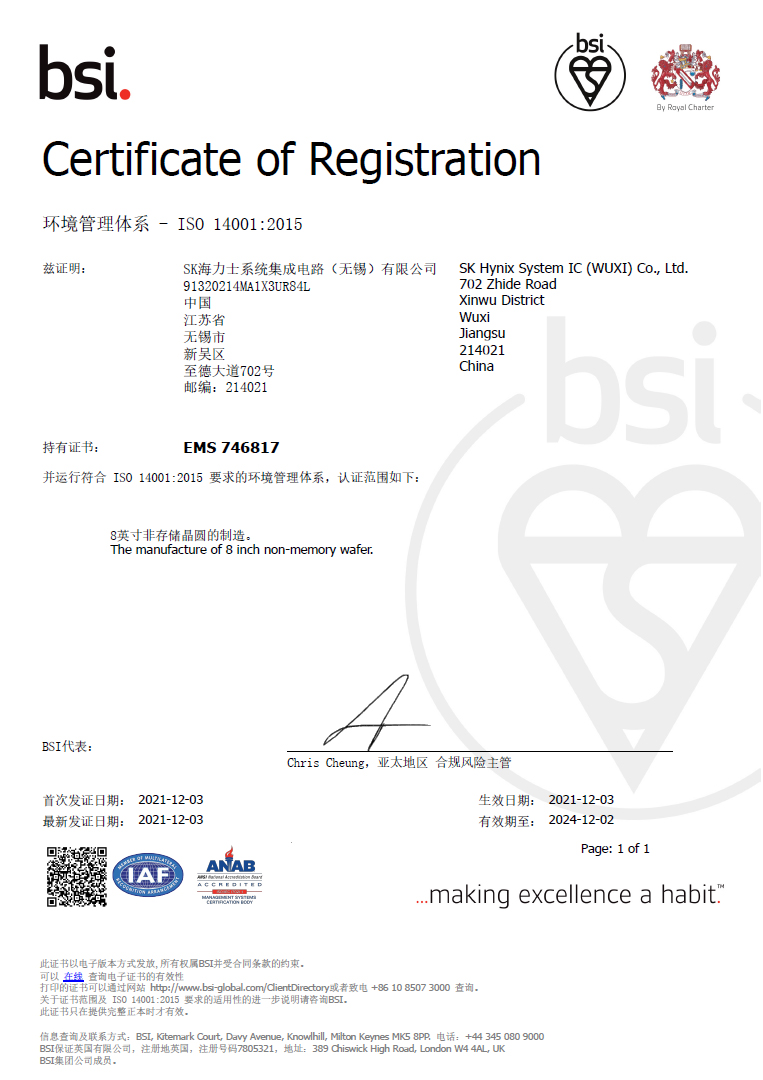 SHE Policy | SK hynix system ic